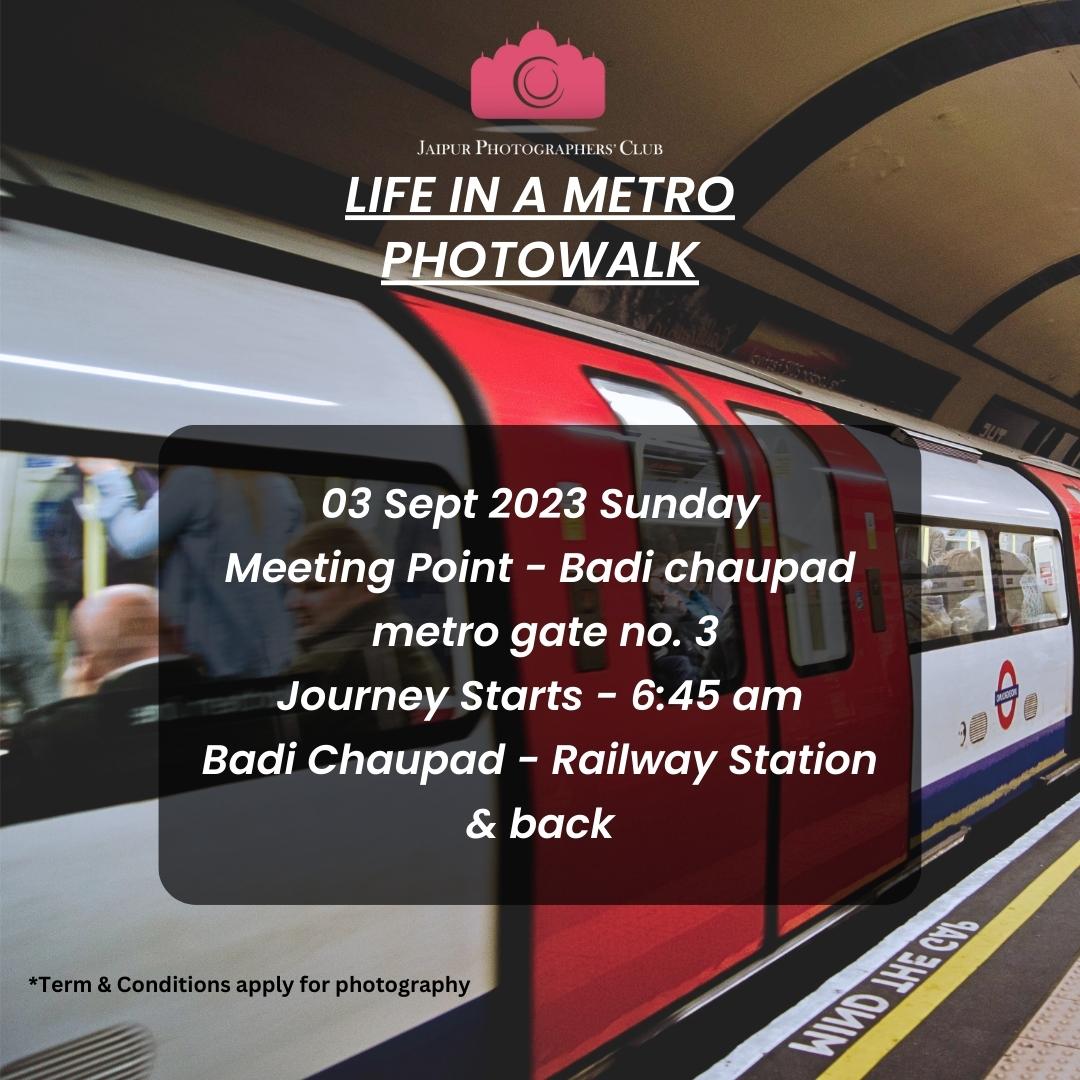 JPC Photo Walk "Life in a Metro" - Jaipur Photographers' Club (JPC)